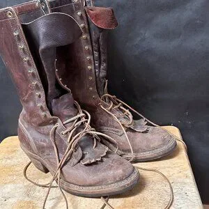 Justin Boots | Shoes | Justin Boots Vintage Granny Roper Boot Size ...